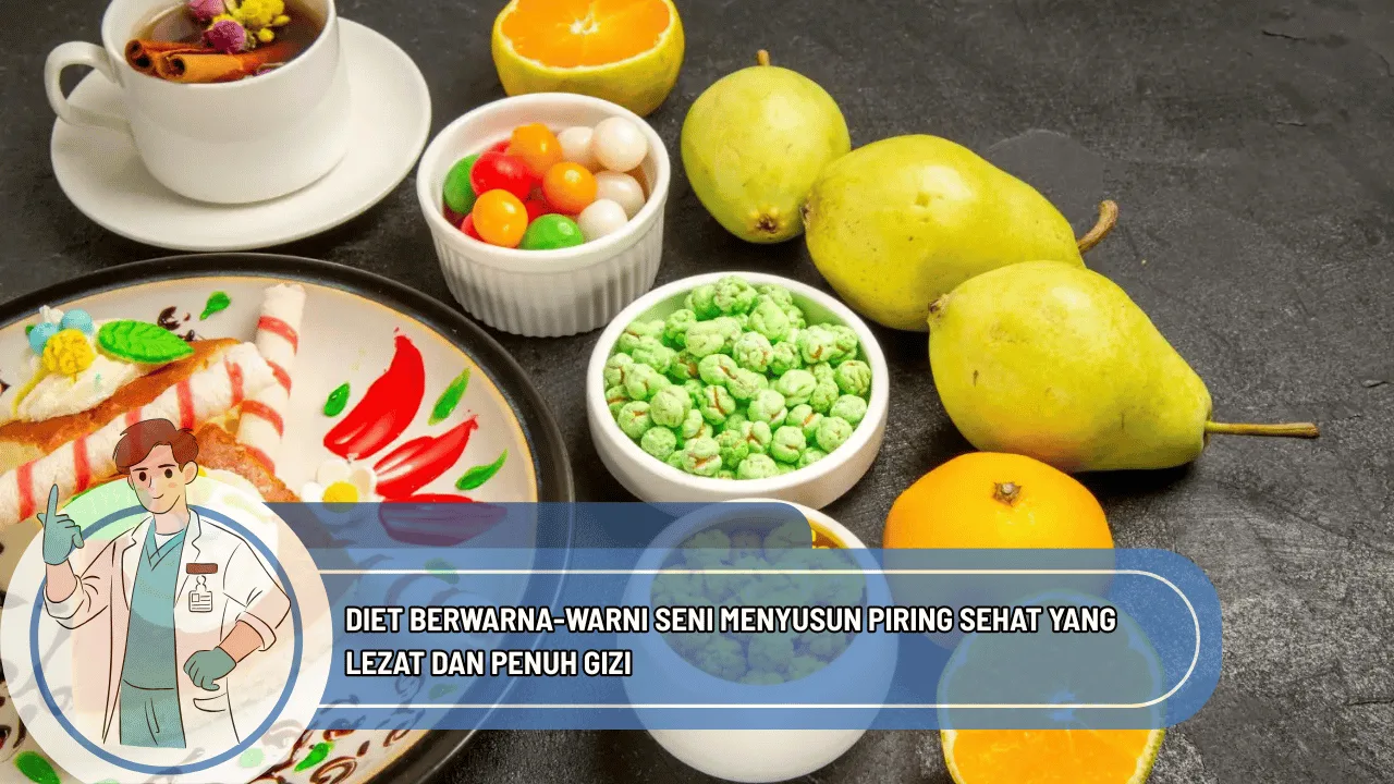 Diet Berwarna-warni Seni Menyusun Piring Sehat yang Lezat dan Penuh Gizi